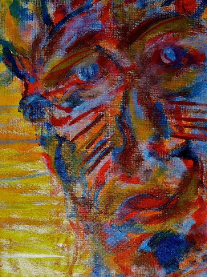 Soul Searching Painting by Abram Freitas - Fine Art America