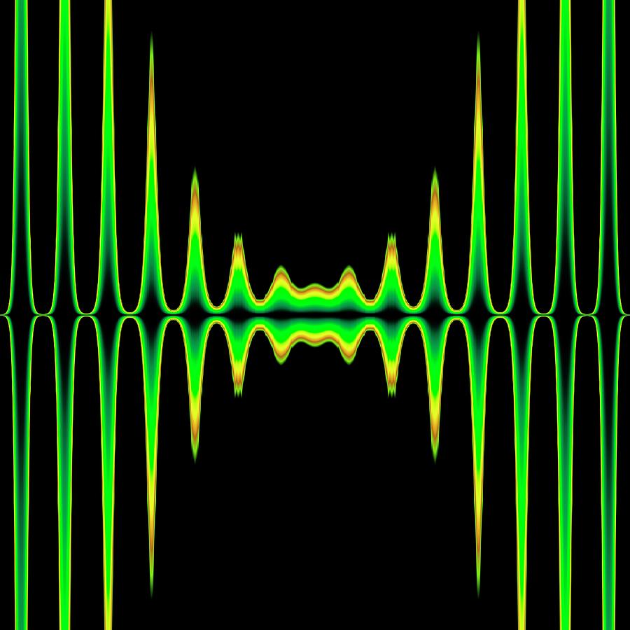 Sound Waves Photograph by Mehau Kulyk/science Photo Library - Fine Art ...