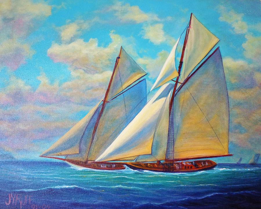 Southward Sail Painting by Joseph Ruff - Fine Art America