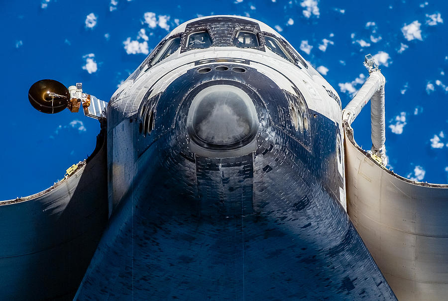 Space Shuttle Endeavour Photograph by Chad Rowe