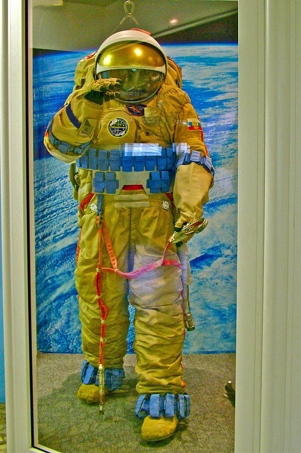 Space Walk Suit at International Space Training Center in Star City ...