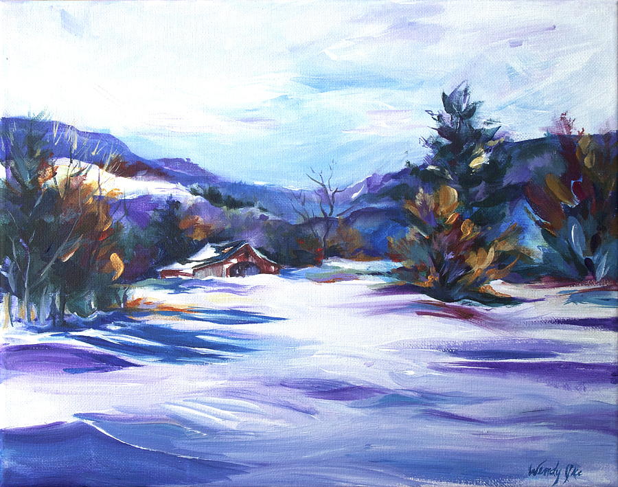 Sparkle Painting by Wendy Ike - Pixels