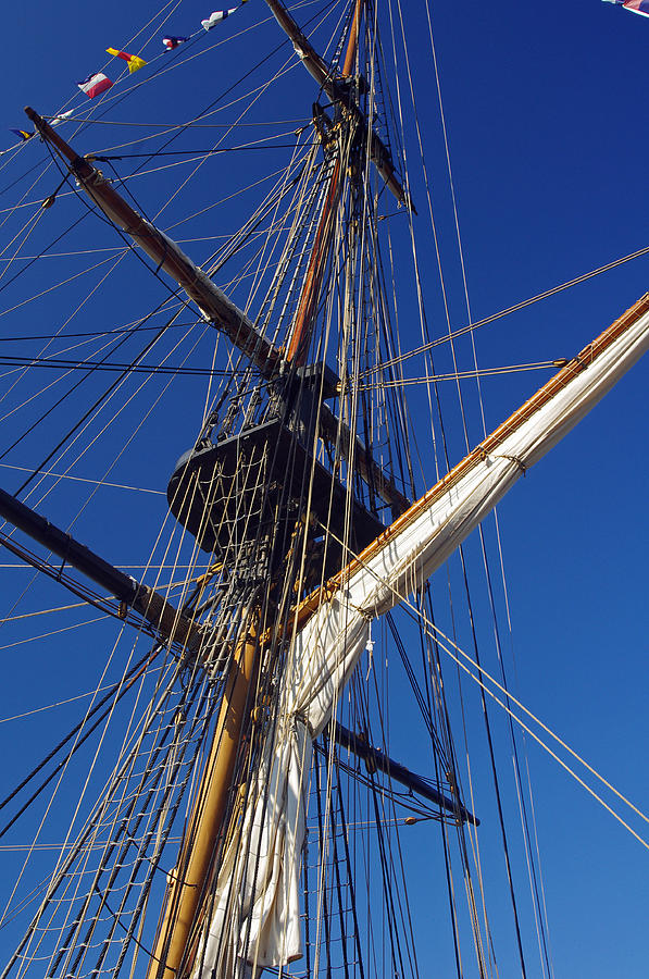 Spars and Rigging Photograph by Christopher Ashton - Pixels