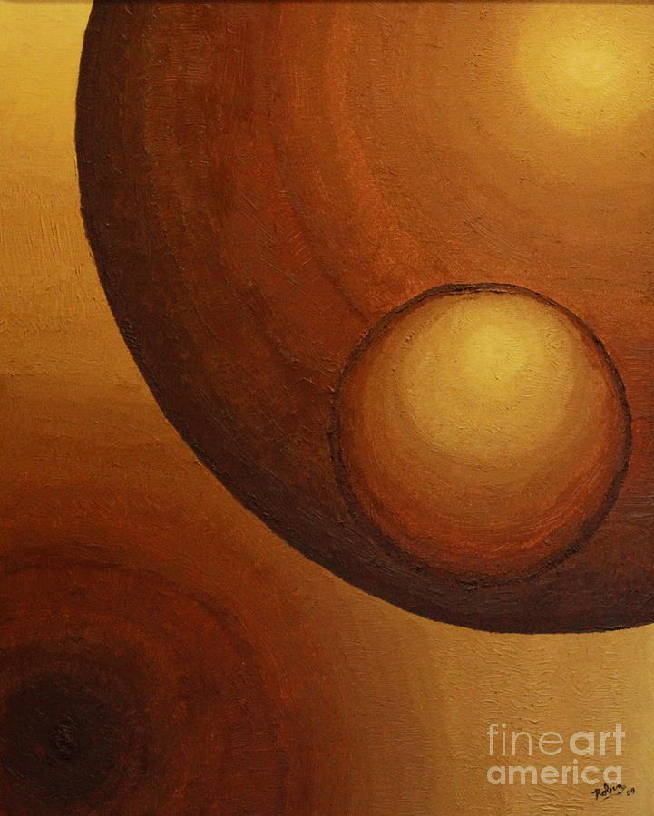 Spatial Connections Painting by Robin Kirkpatrick