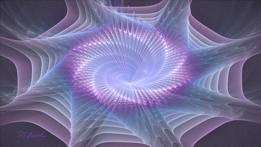 Spiral Web Digital Art by Different Light Studio - Fine Art America