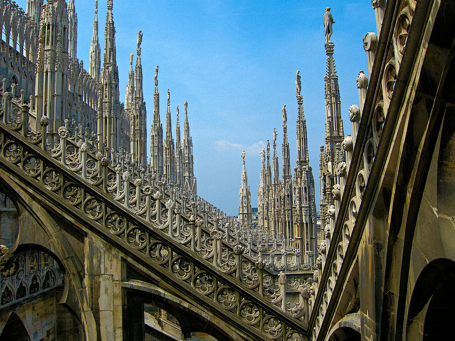 Spires Photograph by Mike Bendixen - Fine Art America