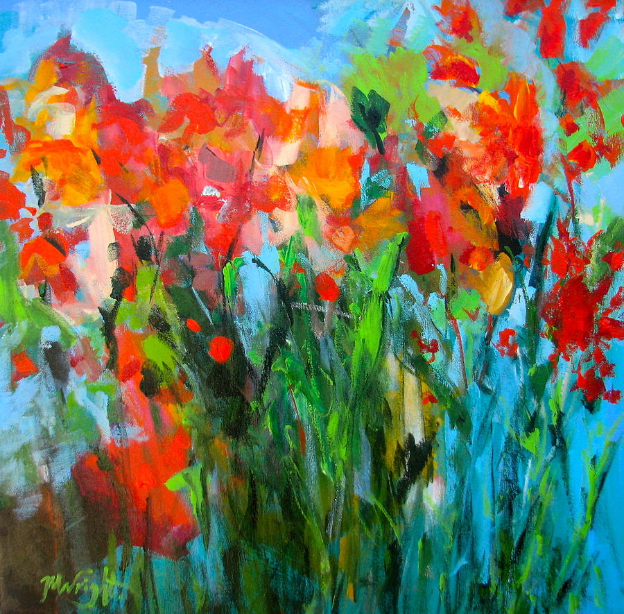 Splendid Painting by Molly Wright - Fine Art America