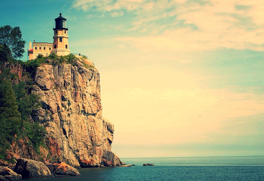 Split Rock Lighthouse Photograph by Ashton Temple - Pixels