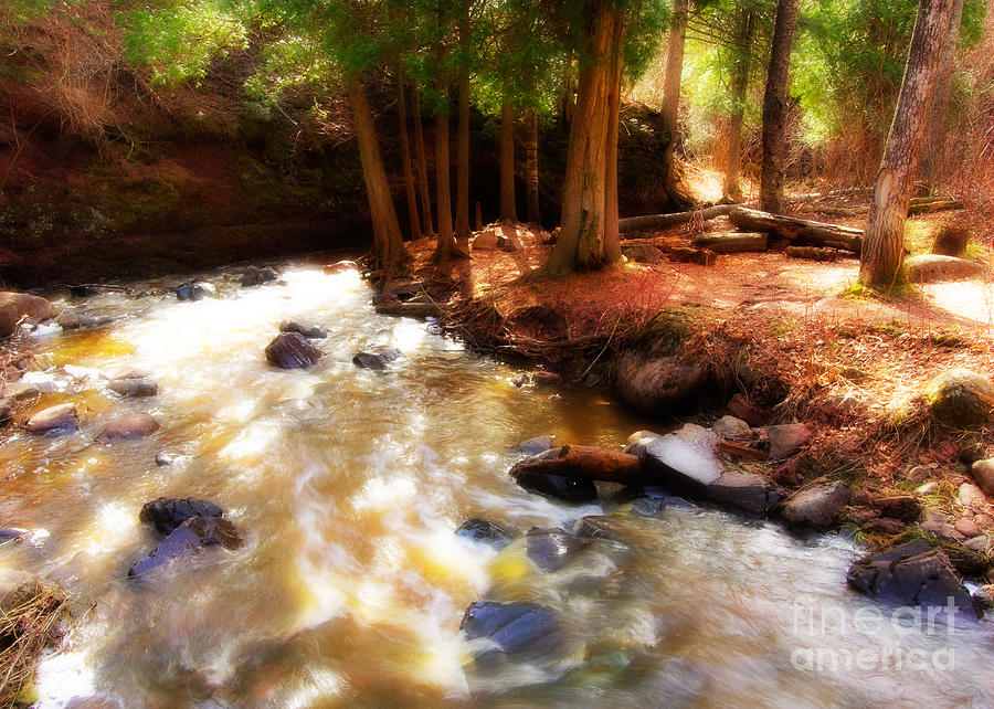 Split Rock River Photograph by Joe Mamer - Fine Art America