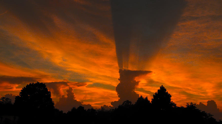 Split Sky Photograph by Lindsay Stone - Fine Art America