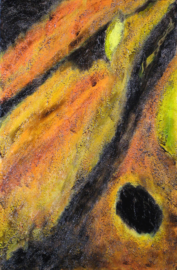 Spot Amber Rust A Painting by Kirk Ellison - Fine Art America