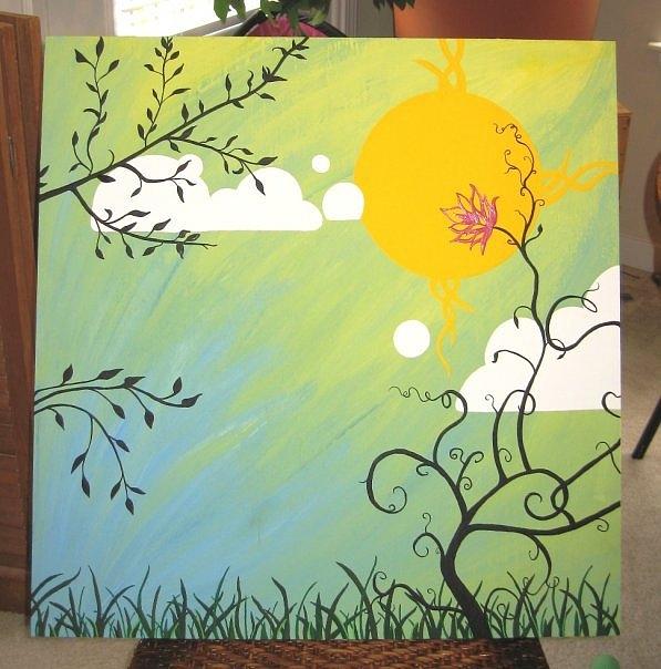 Spring Painting by Diva Art - Fine Art America