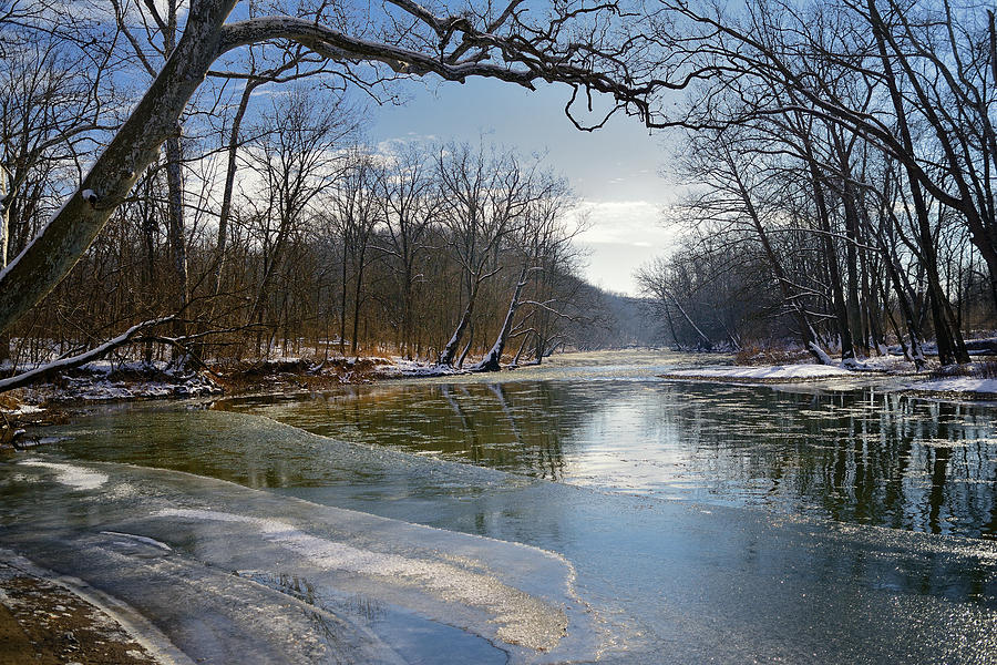 Spring early thaw Photograph by Dick Wood - Fine Art America