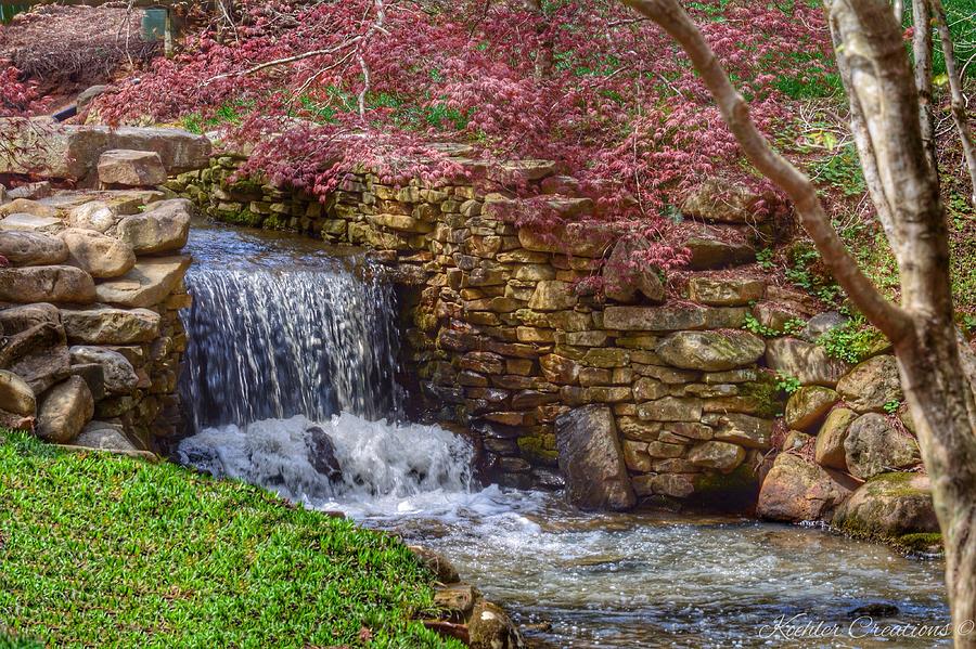 Spring Falls Digital Art by Nancy Koehler - Fine Art America