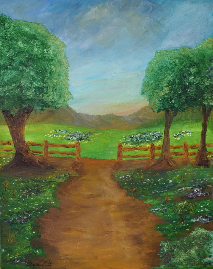 Spring Path Painting by Clay Sadler - Fine Art America