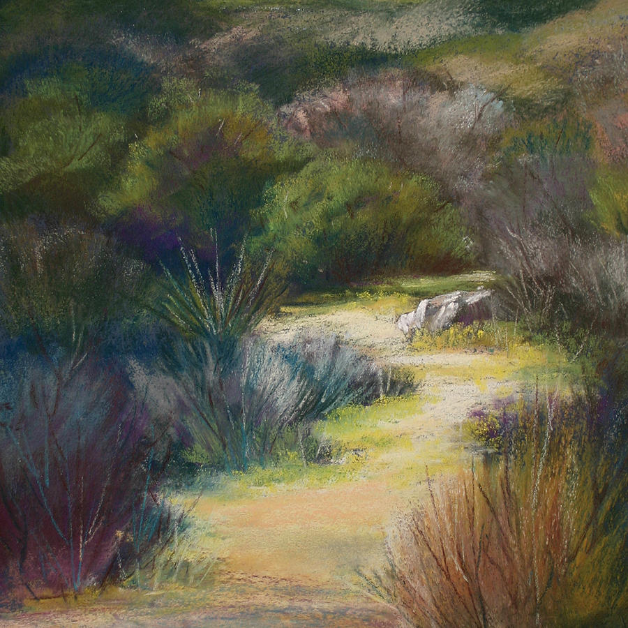 Spring Path Painting by Holly Douglas - Fine Art America