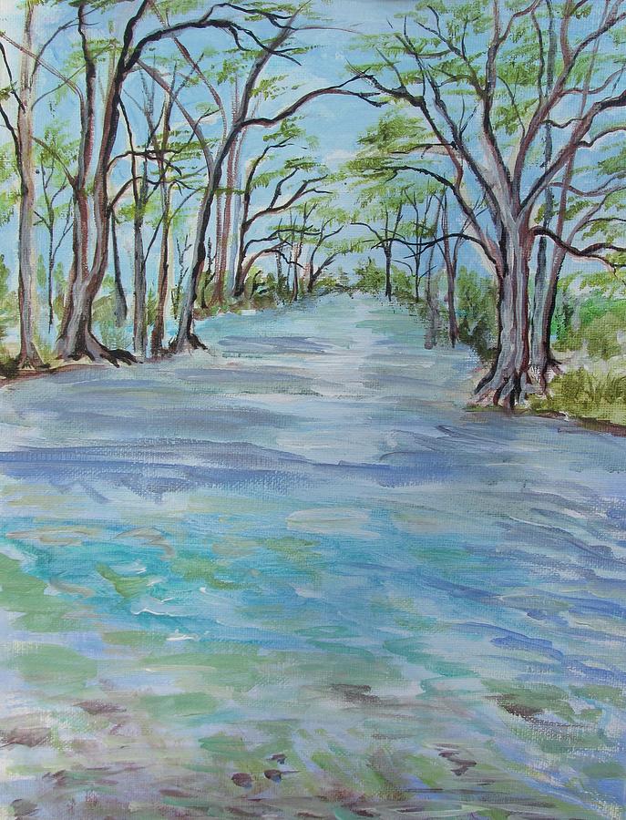 Spring River Painting by Beth Waltman - Fine Art America