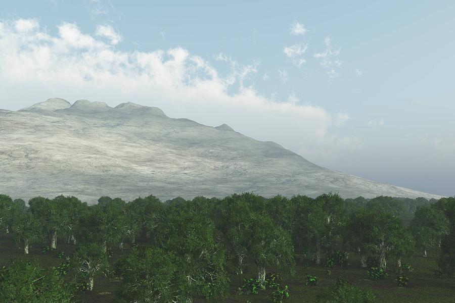 Spring Storm Mountain Digital Art by Christopher Smith - Fine Art America