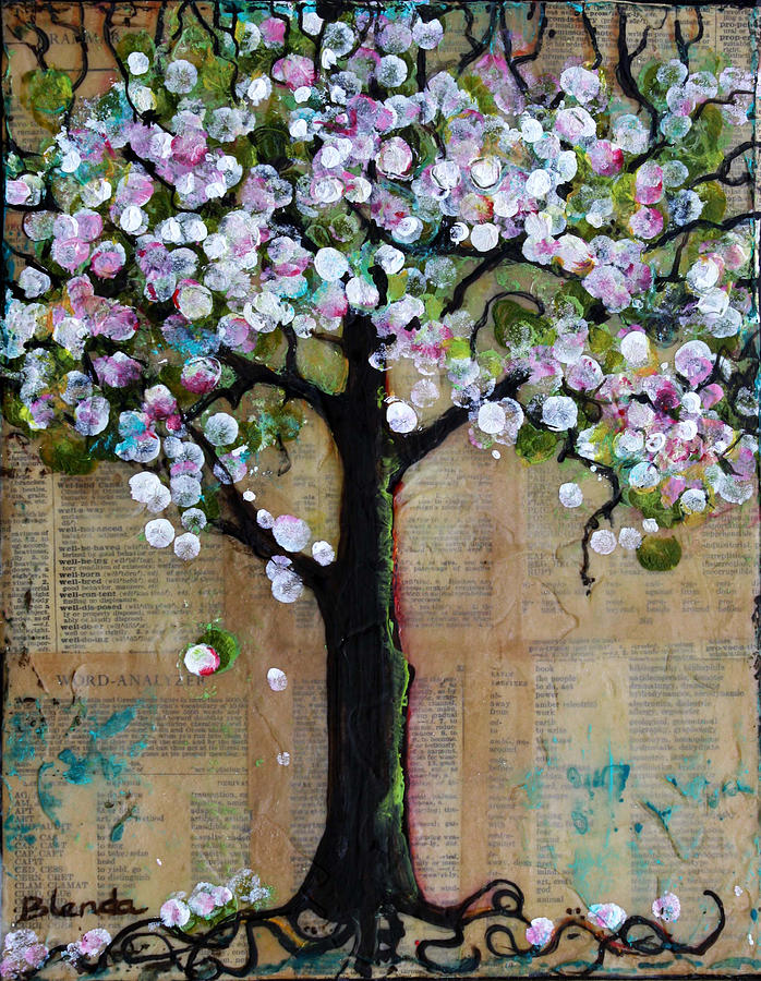 Painting Spring Tree