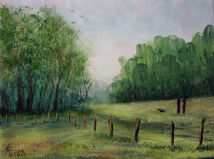 Spring Walk Mixed Media by Kenny Henson - Fine Art America