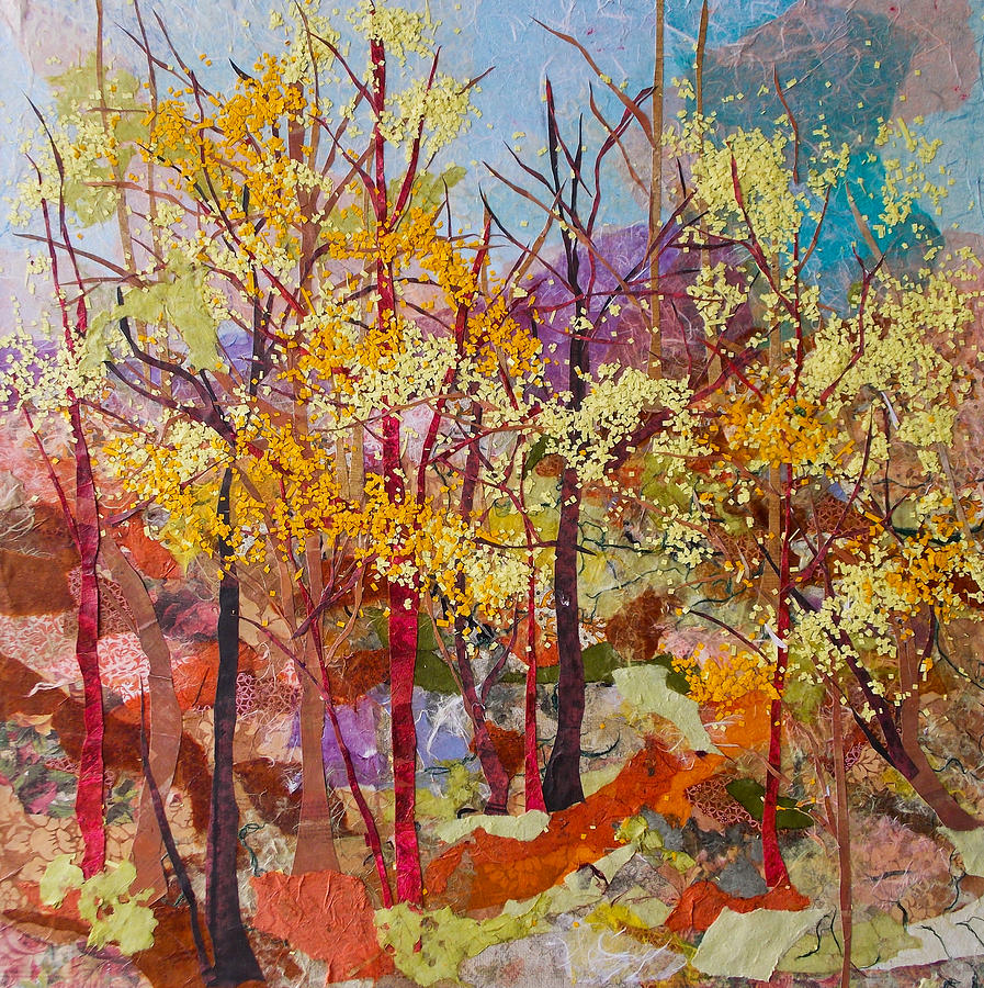 Springdale Park Mixed Media by Kat Ebert - Fine Art America