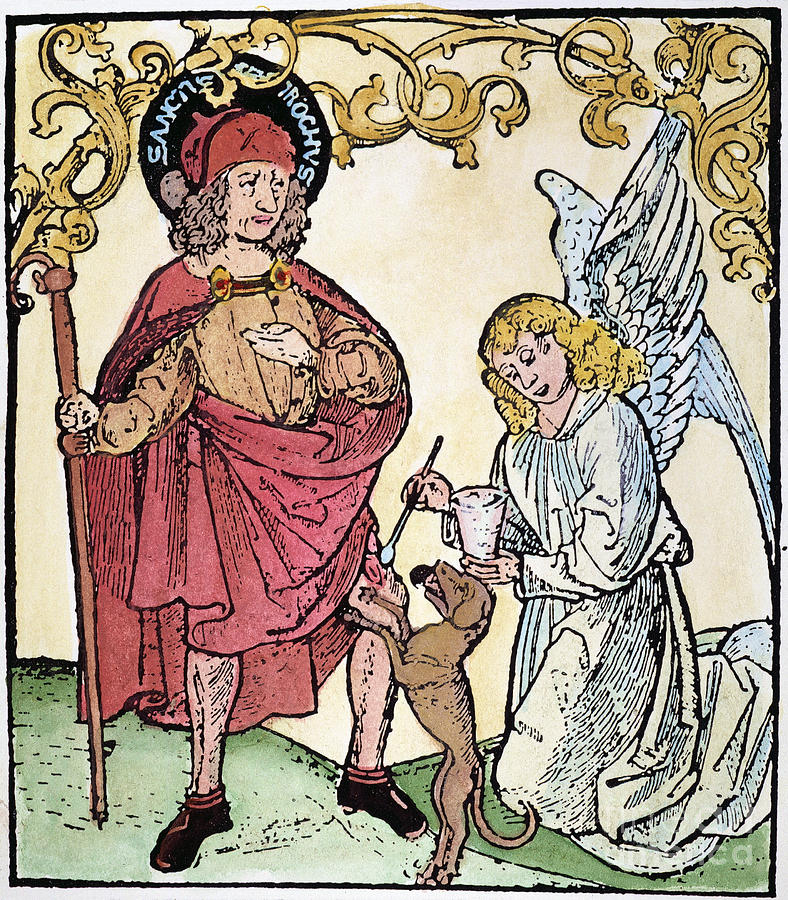 ST. ROCH (c1350-c1379) Photograph by Granger | Fine Art America