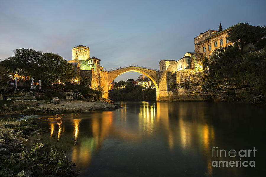 Stari Most by night Photograph by Rob Hawkins | Pixels Stari Most by night Photograph by Rob Hawkins | Pixels