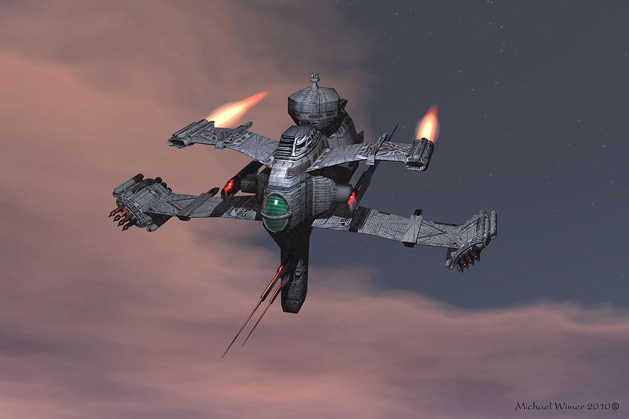 StarSeige Digital Art by Michael Wimer - Fine Art America