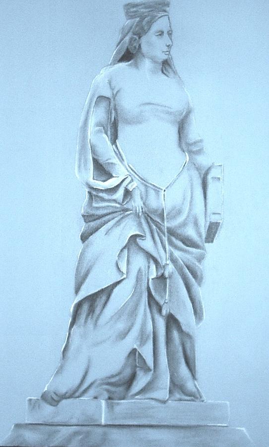 Statue Study Drawing by Melissa Sink | Pixels