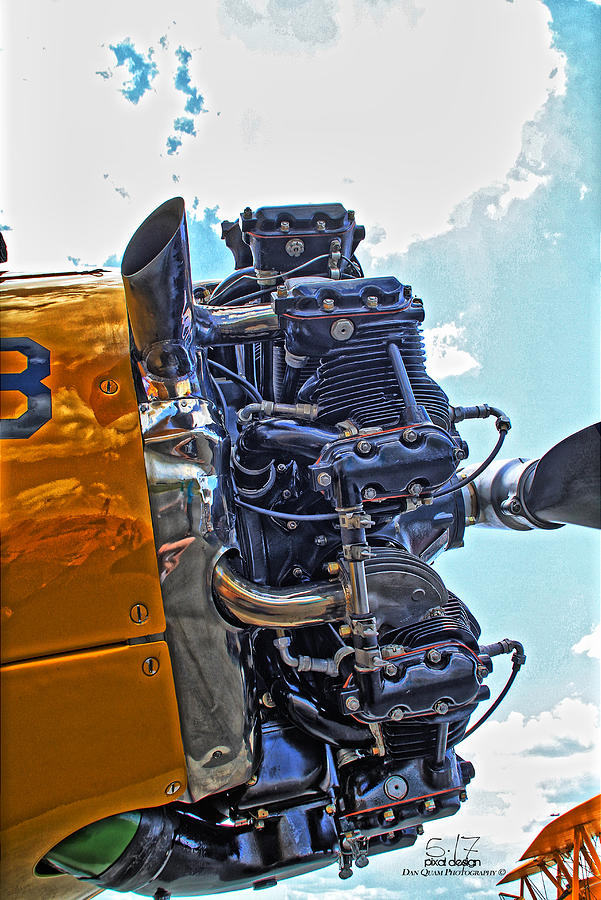 Stearman Engine Photograph by Dan Quam | Fine Art America