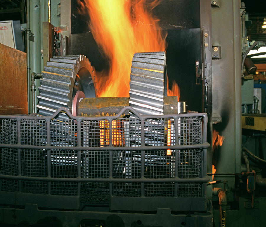 Steelworks Photograph by Philippe Psaila/science Photo Library - Pixels