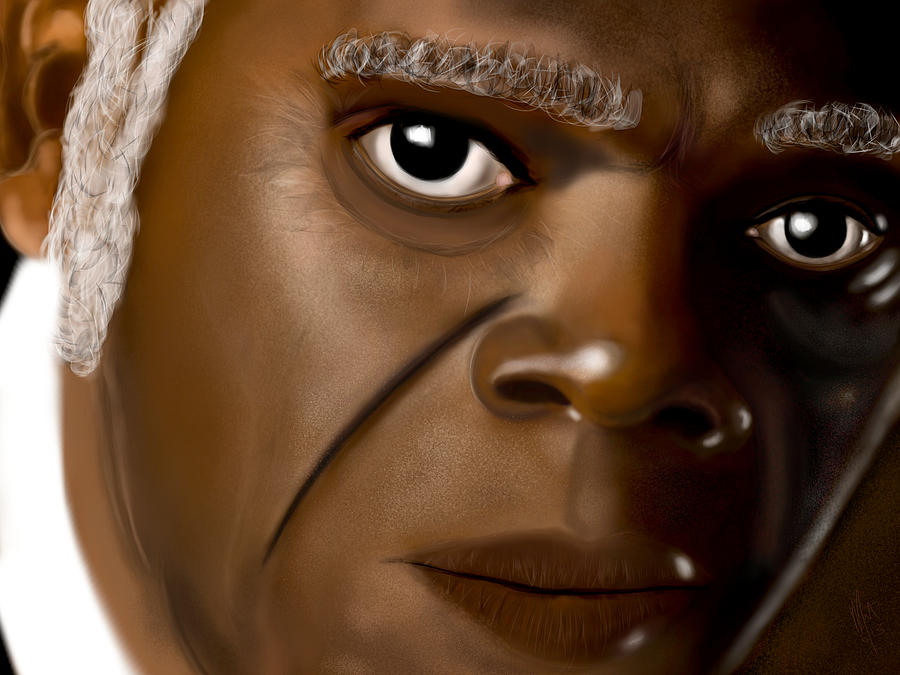 Stephen in the movie Django Digital Art by Mathieu Lalonde