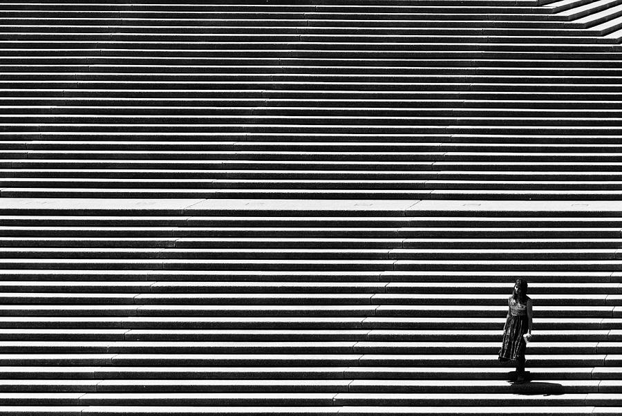 Stepping out Photograph by Stephen Frith | Fine Art America