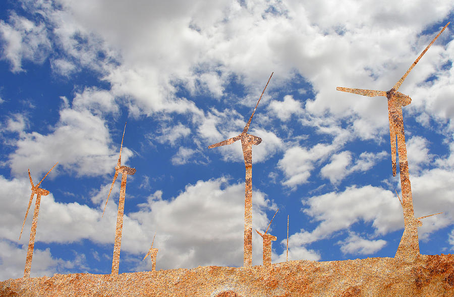Stone Wind Mills Photograph by Robert Chartier | Fine Art America