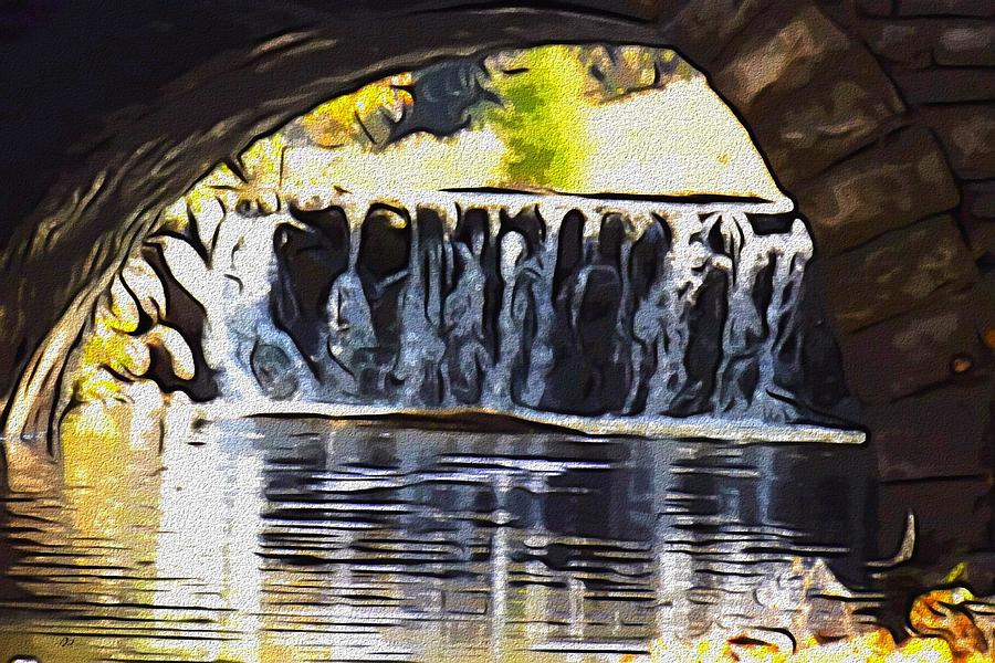 StoneFall Painting by Jared Johnson - Fine Art America