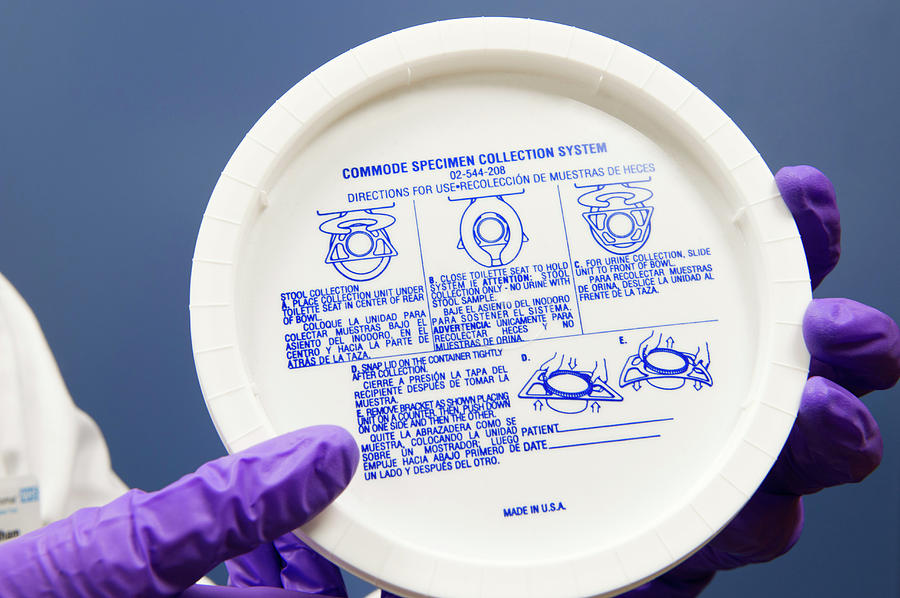 Stool Sample Container by Science Photo Library