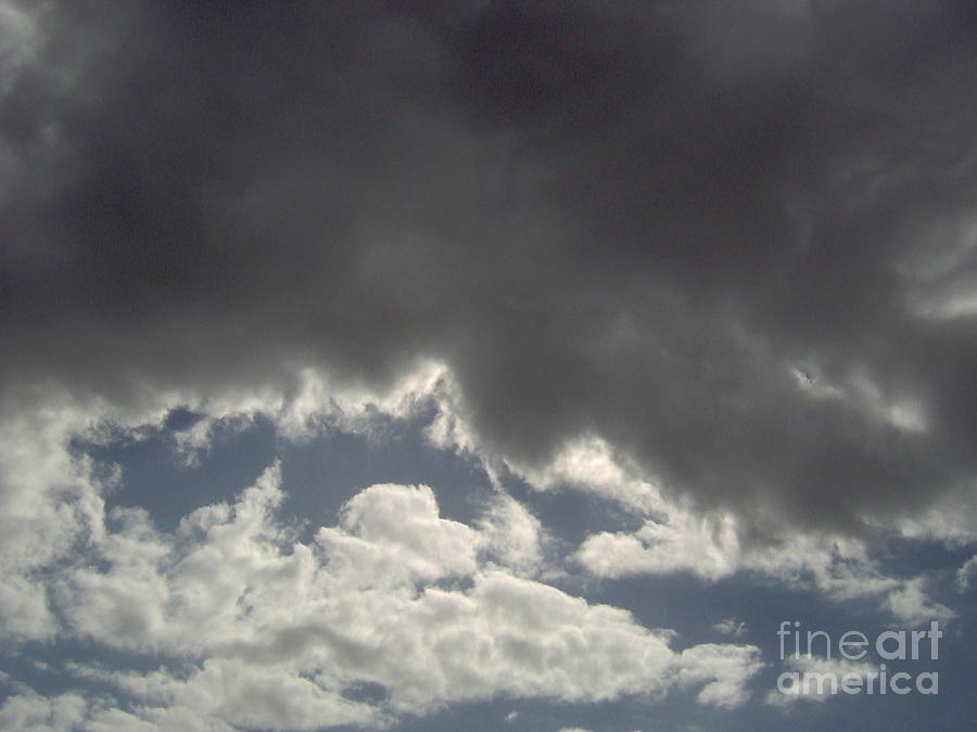 Storm Cloud Overhead Photograph by D Hackett - Fine Art America