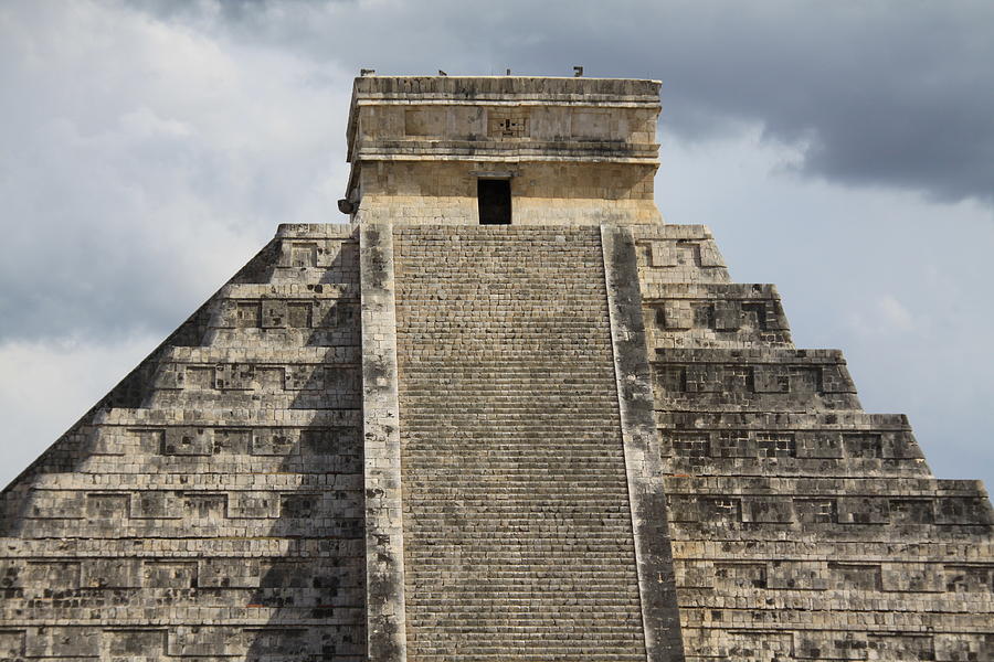 Storm Clouds Over Chichen Itza Photograph by Lauren Tracy - Fine Art ...