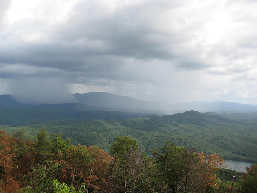 Storms Approaching Chilhowee Photograph by Robin Vargo - Fine Art America