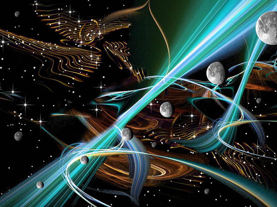 String Theory Digital Art by Phil Sadler - Fine Art America