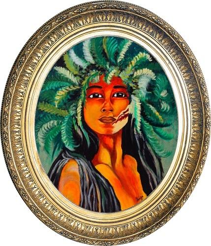 Sumerian Princess Painting by Deepa | Fine Art America