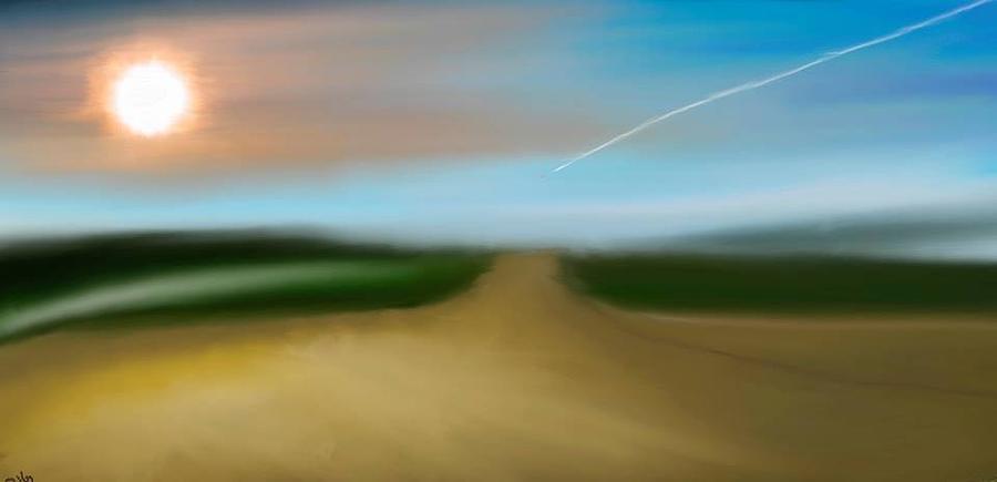 Sun Mixed Media by Iase Tsintsadze - Fine Art America