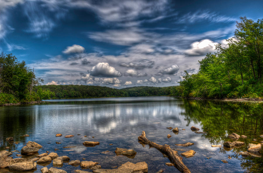 Sunfish Pond Photograph by Ryan Crane