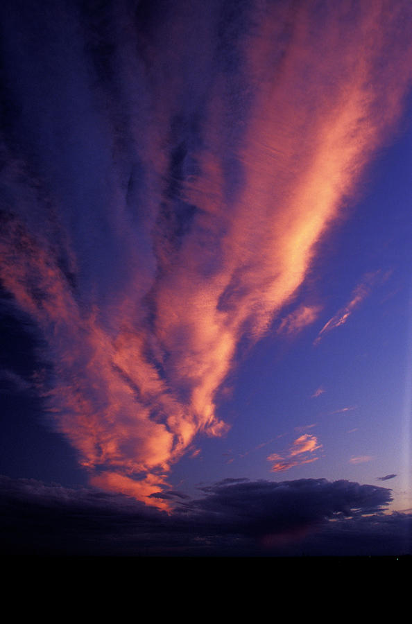 Sunlit Cloud Photograph by Pekka Parviainen/science Photo Library - Pixels