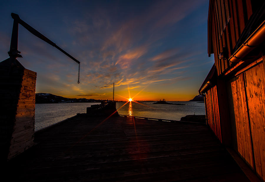 Sun's going down Photograph by Anders Hanssen - Fine Art America