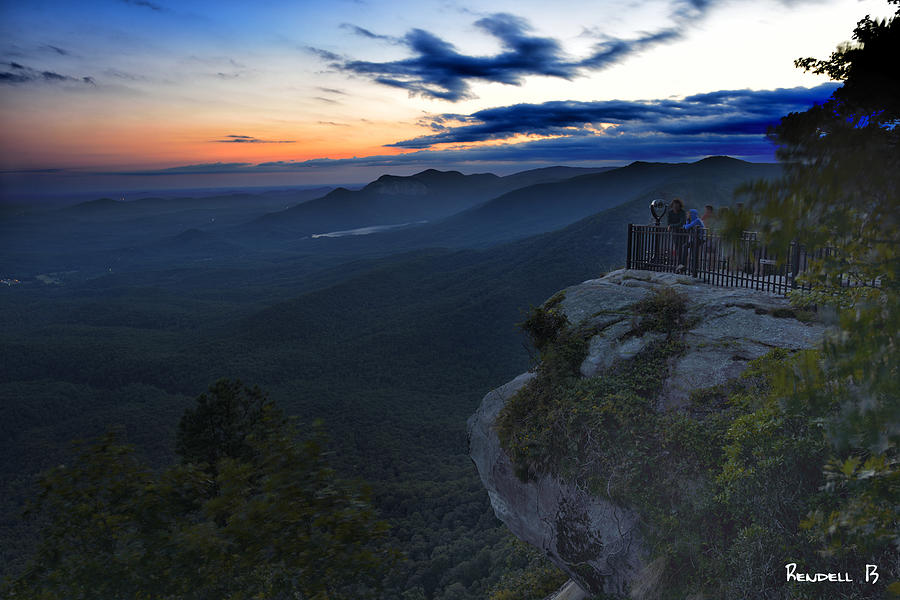Sunset at Caesars Head Photograph by Rendell B | Fine Art America