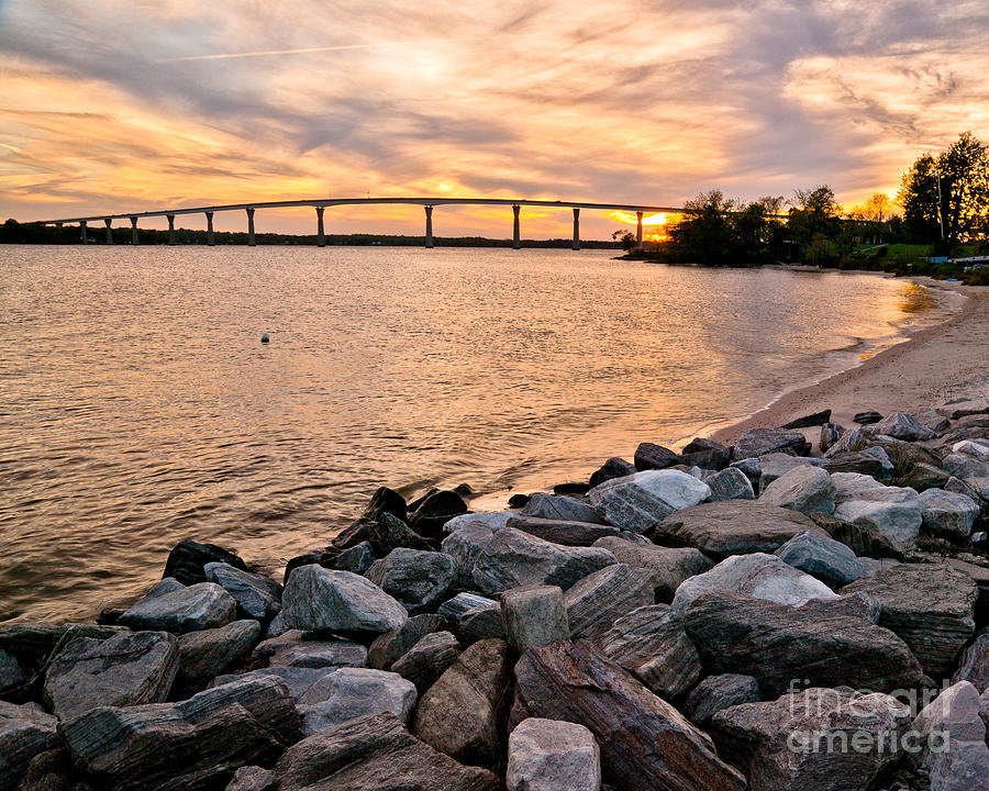 Sunset Bridge Photograph by Chris Thumm - Fine Art America