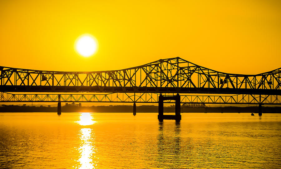 Sunset Bridge Photograph by Daniel Cline - Fine Art America