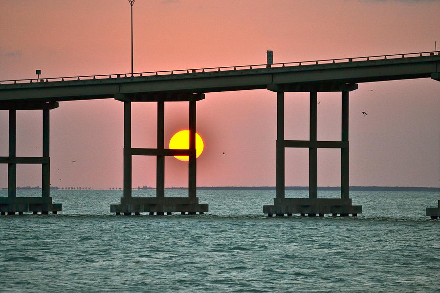 Sunset Bridge Photograph by Dylan Rogers - Fine Art America