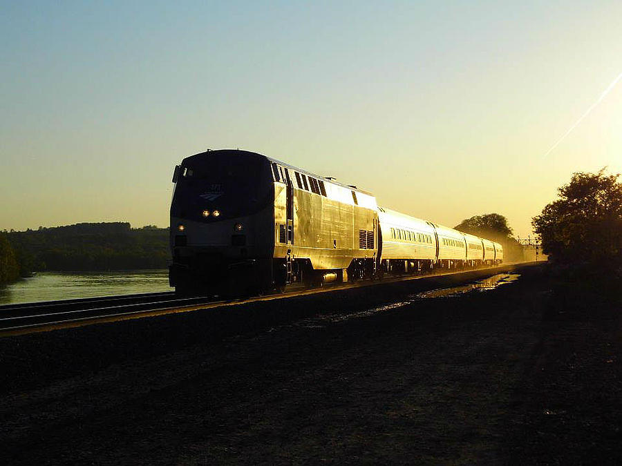 Sunset Express Photograph by Brian Zwicklbauer | Pixels